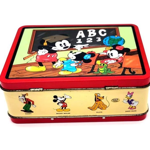 A.S.C Lancaster, PA 17603 | Kitchen | Vintage Mickey Mouse Tin Lunch ...